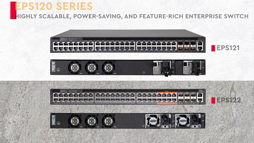 EPS120 Series - Feature-Rich Entry-Level Ethernet Switch-Edgecore Networks
